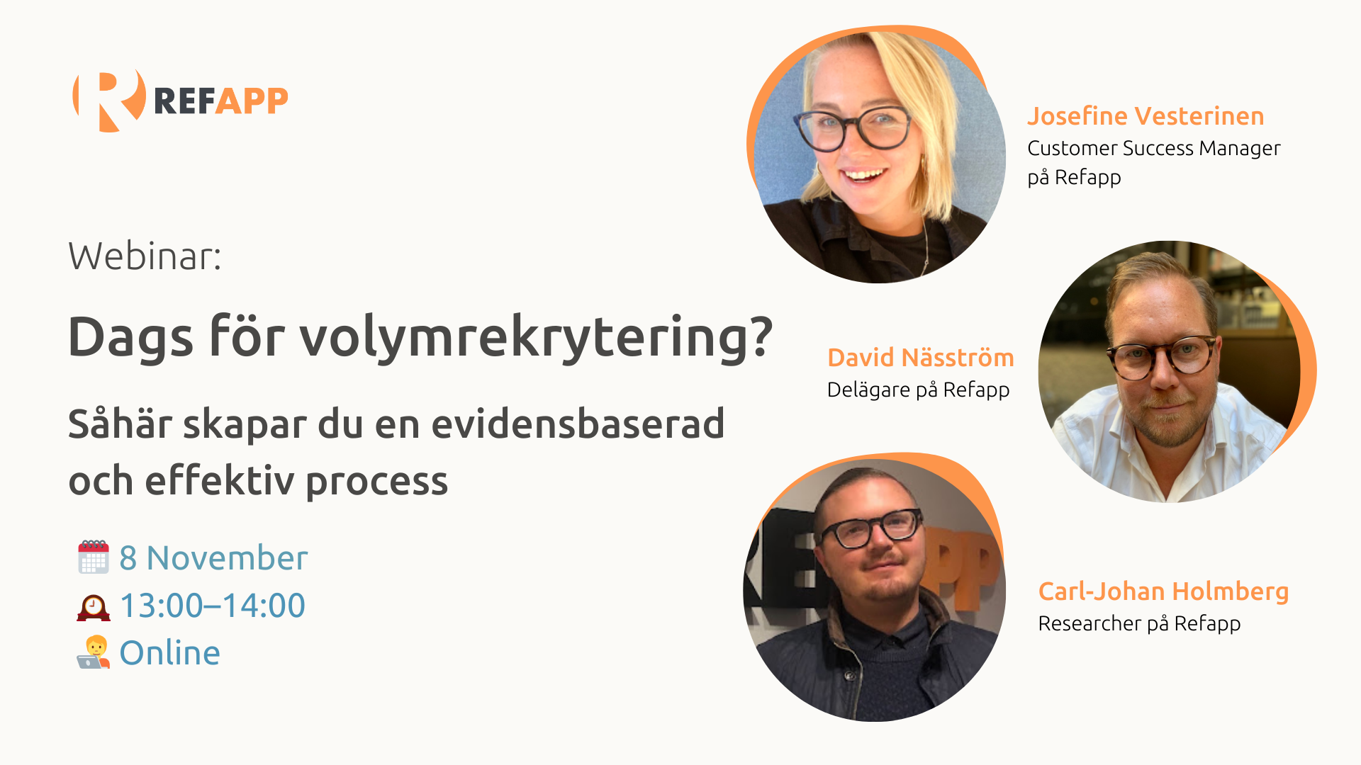 Webinar: Dags för volymrekrytering?